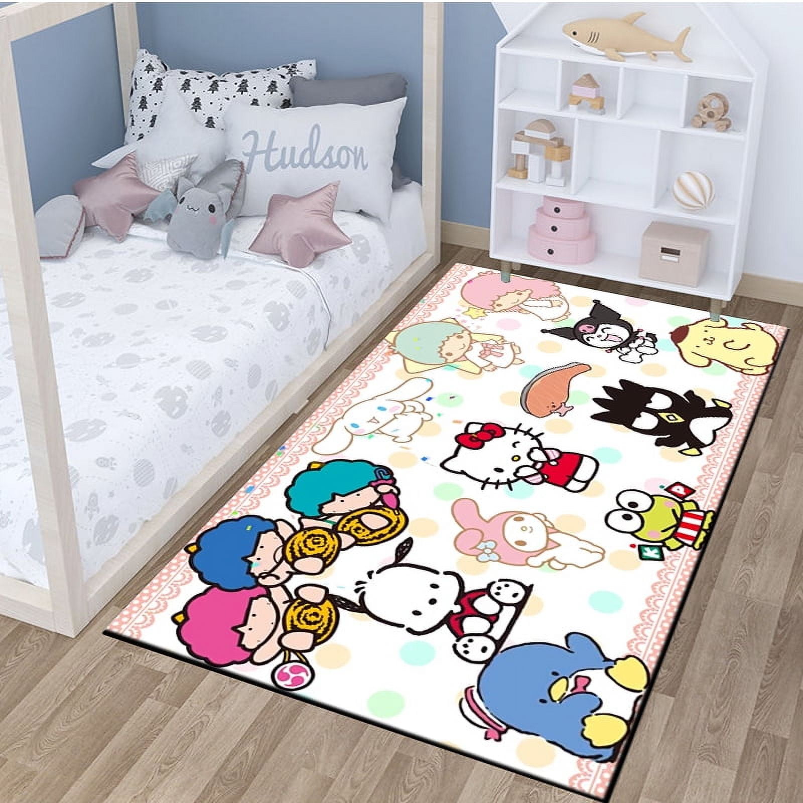 Sanrio Pompompurin Large Area Rug 3D Printing Carpet for Living Room ...
