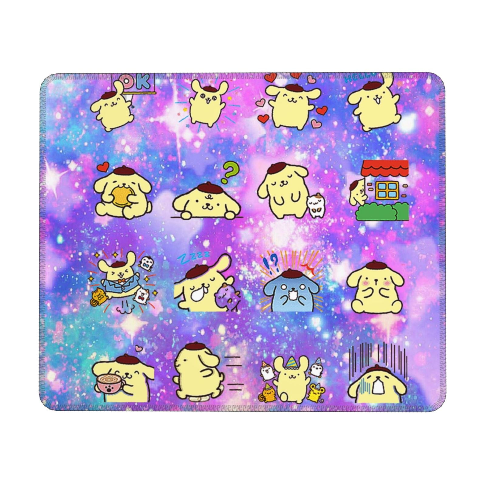 Sanrio Pompompurin Mouse Pad,Small Gaming Mousepad,Non-Slip Rubber Base ...