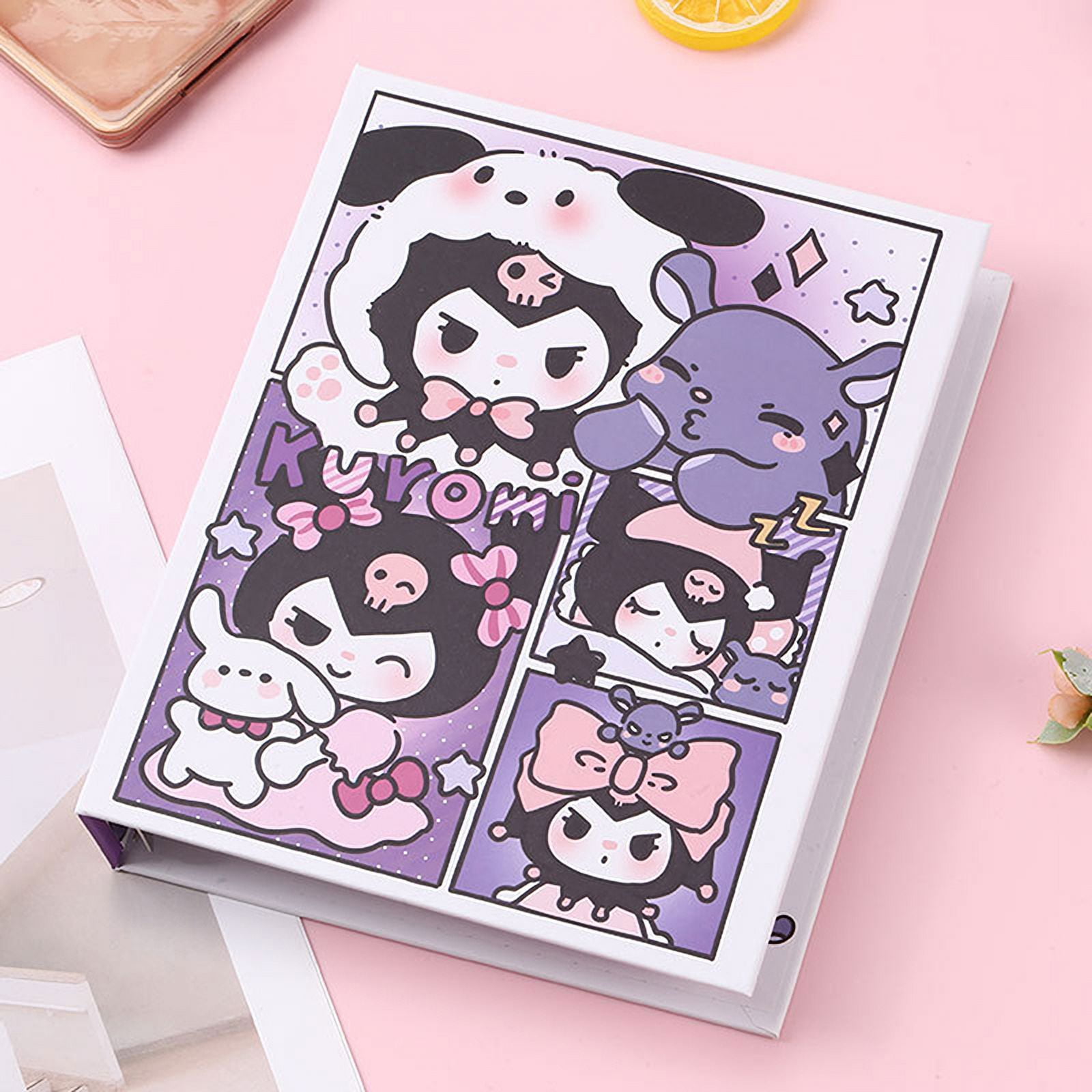 Sanrio Portable Cards Album Cartoon Storage Postcard Photo Book Cute A5 ...