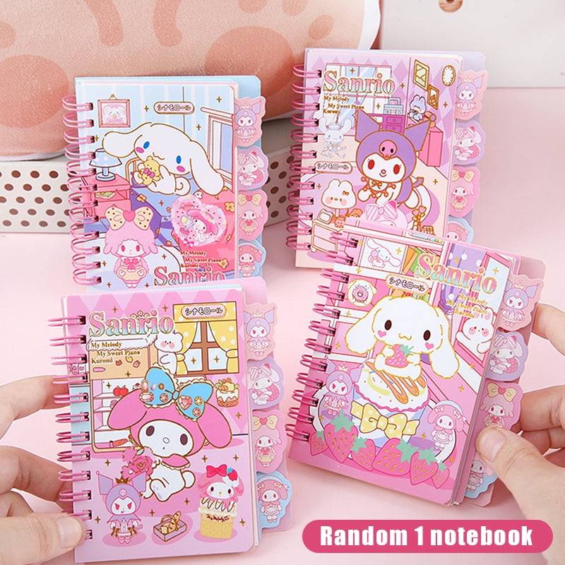 Sanrio Portable Cartoon Cute Notebook My Melody Kuromi Ultraman Anime ...