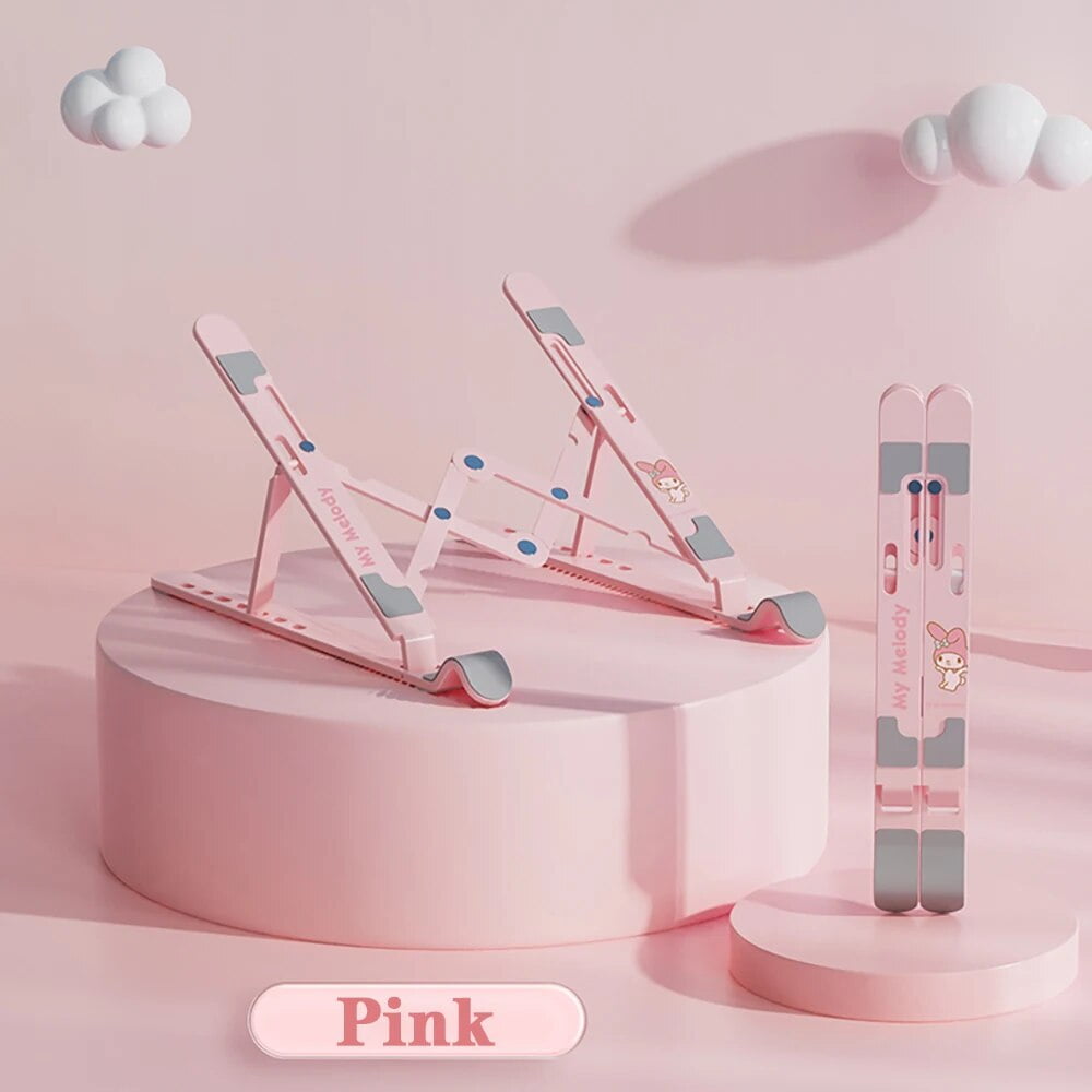 Sanrio Portable Laptop Stand Notebook Stands Adjustable Ergonomic ...