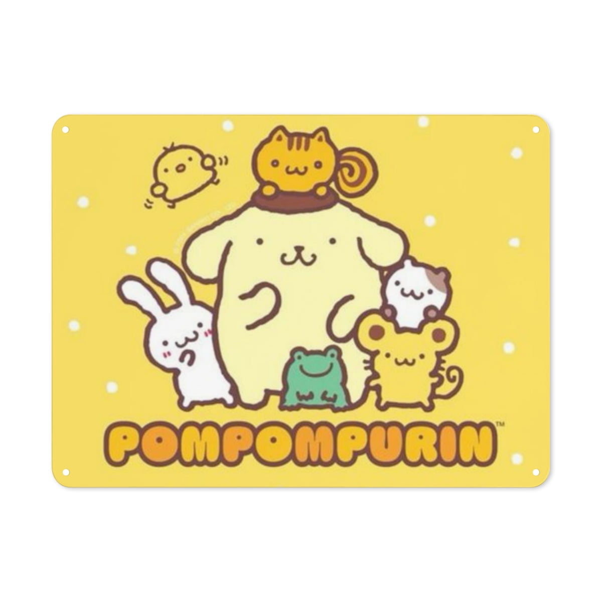 Sanrio Pudding Dog Cartoon Metal Poster Metal Sign Home Bar Cafe Farm ...