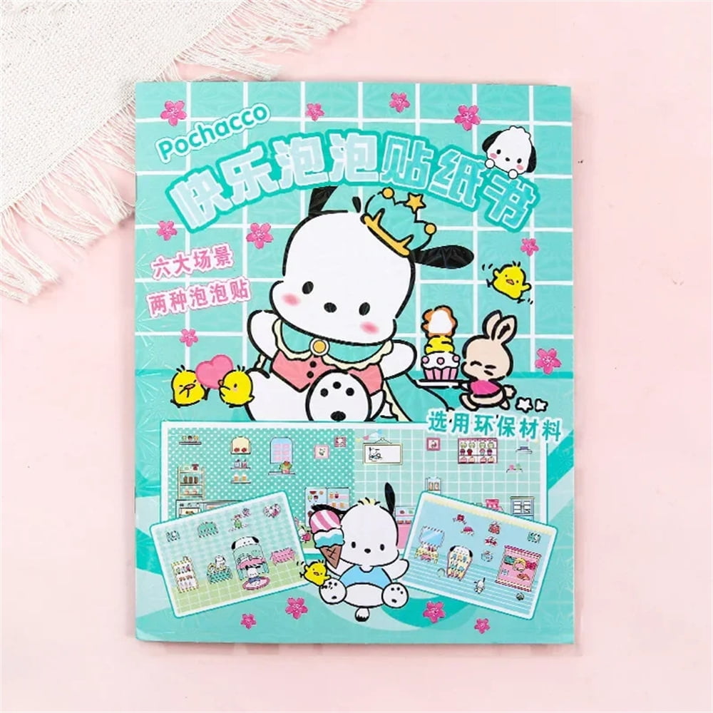 Sanrio Quiet Book Bubble Hello Kitty Cinnamoroll Kuromi My Melody ...