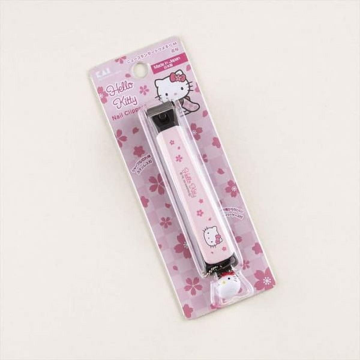 Sanrio Regular Size Hello Kitty Stainless Steel Nail Clippers附吊飾防崩濺指甲刀 ...