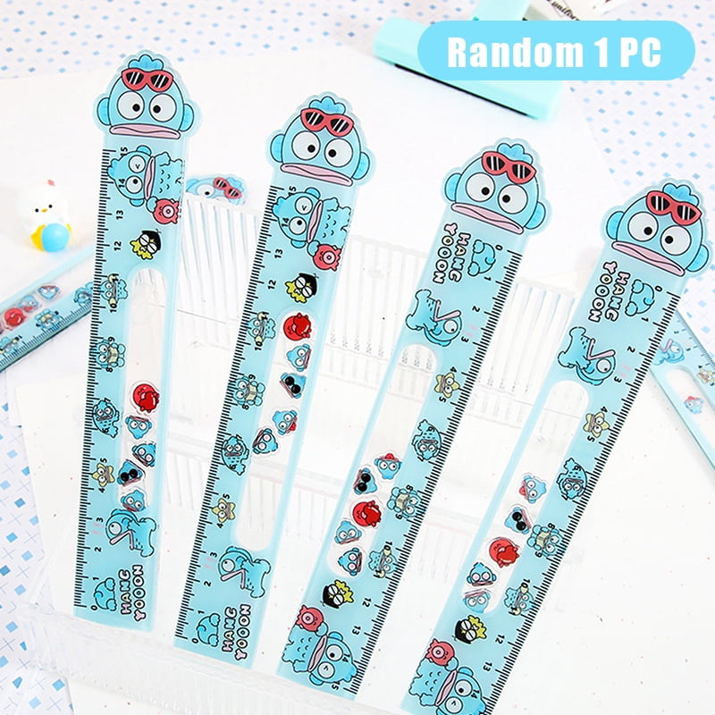 Sanrio Ruler Cute Cartoon Hello Kitty Kuromi Pochacco Animation ...