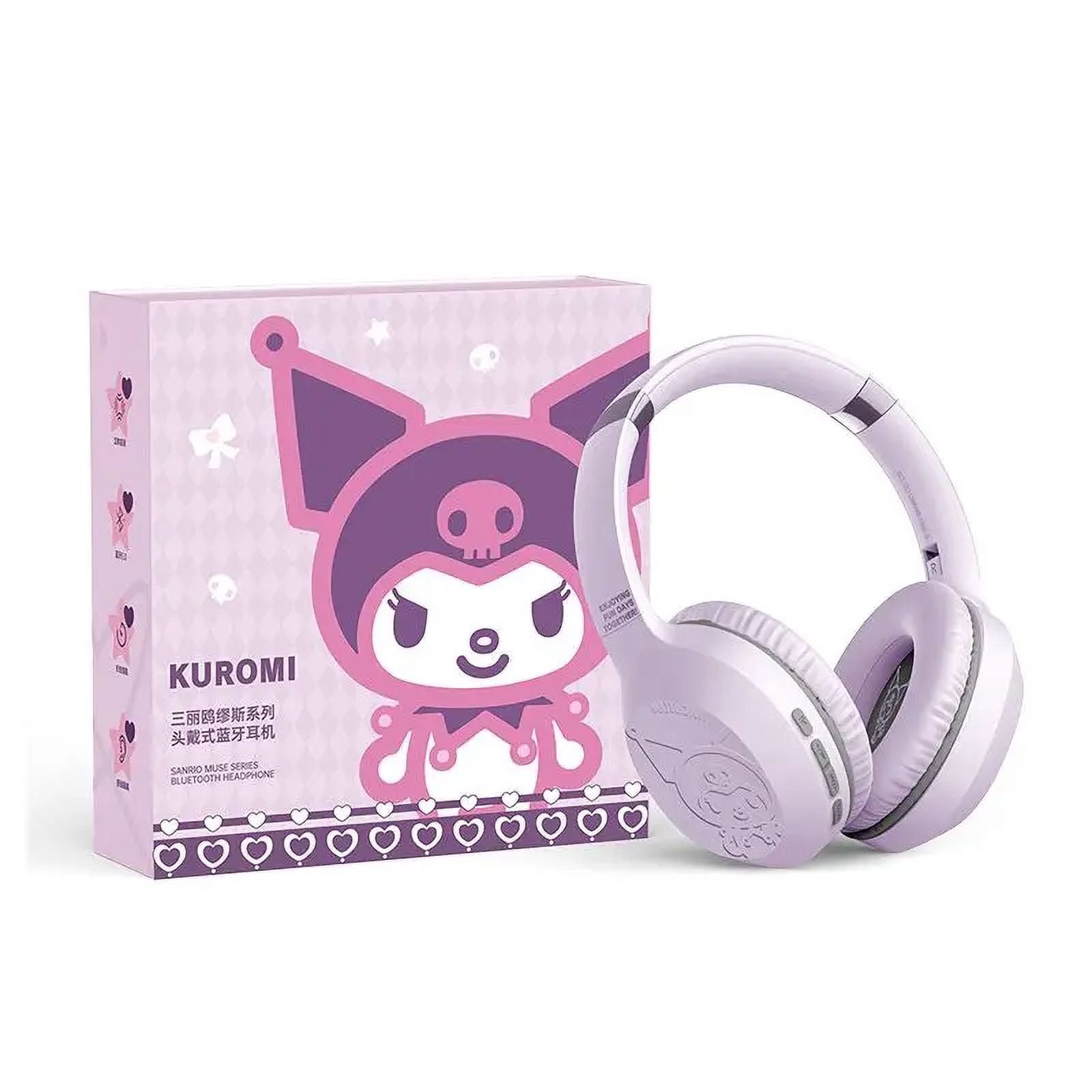 Sanrio S05 Bluetooth Headphone Stereo Kuromi Hello Kitty Earphones ...