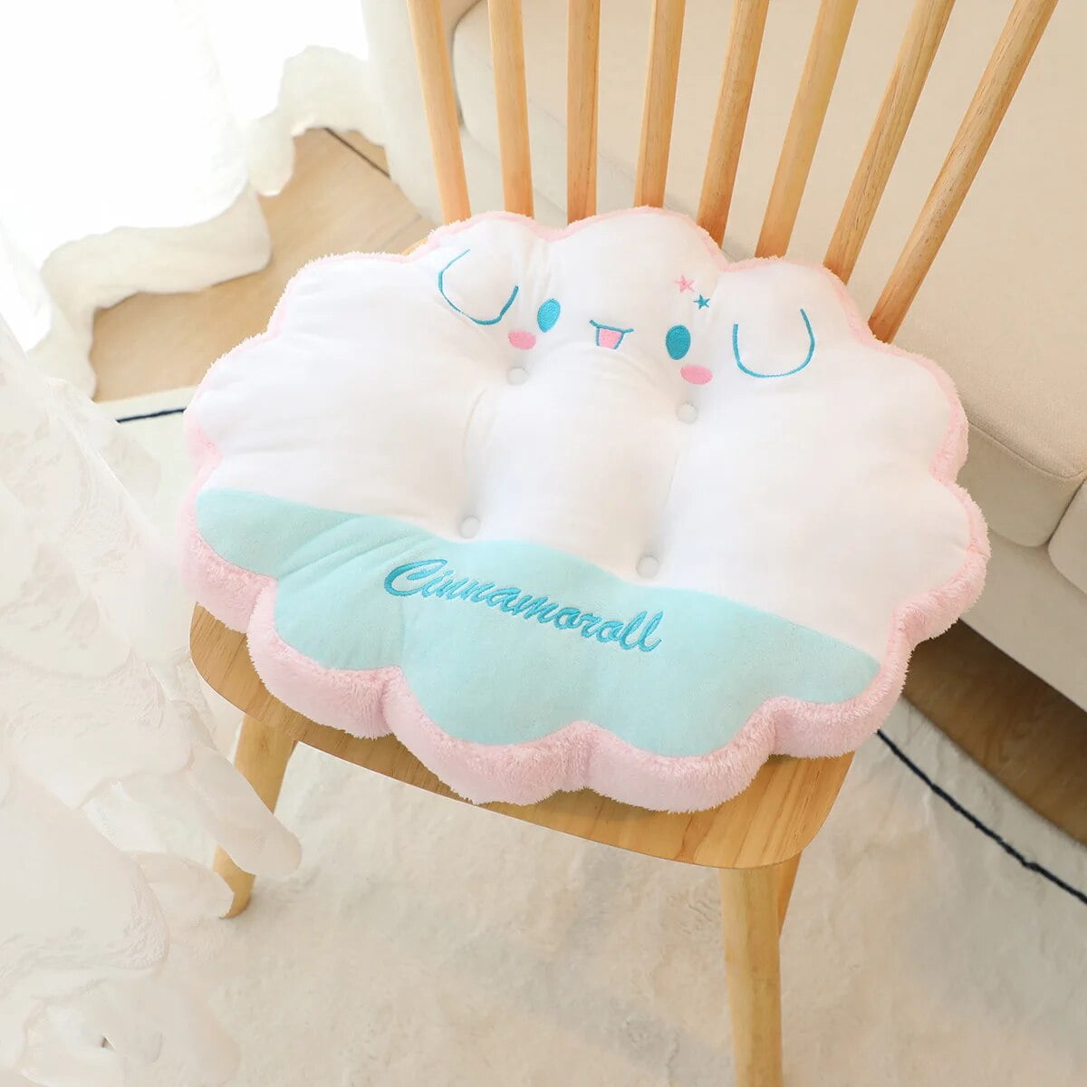 Sanrio Seat Cushion Kawaii Mymelody Kuromi Cinnamoroll New Korean Home ...
