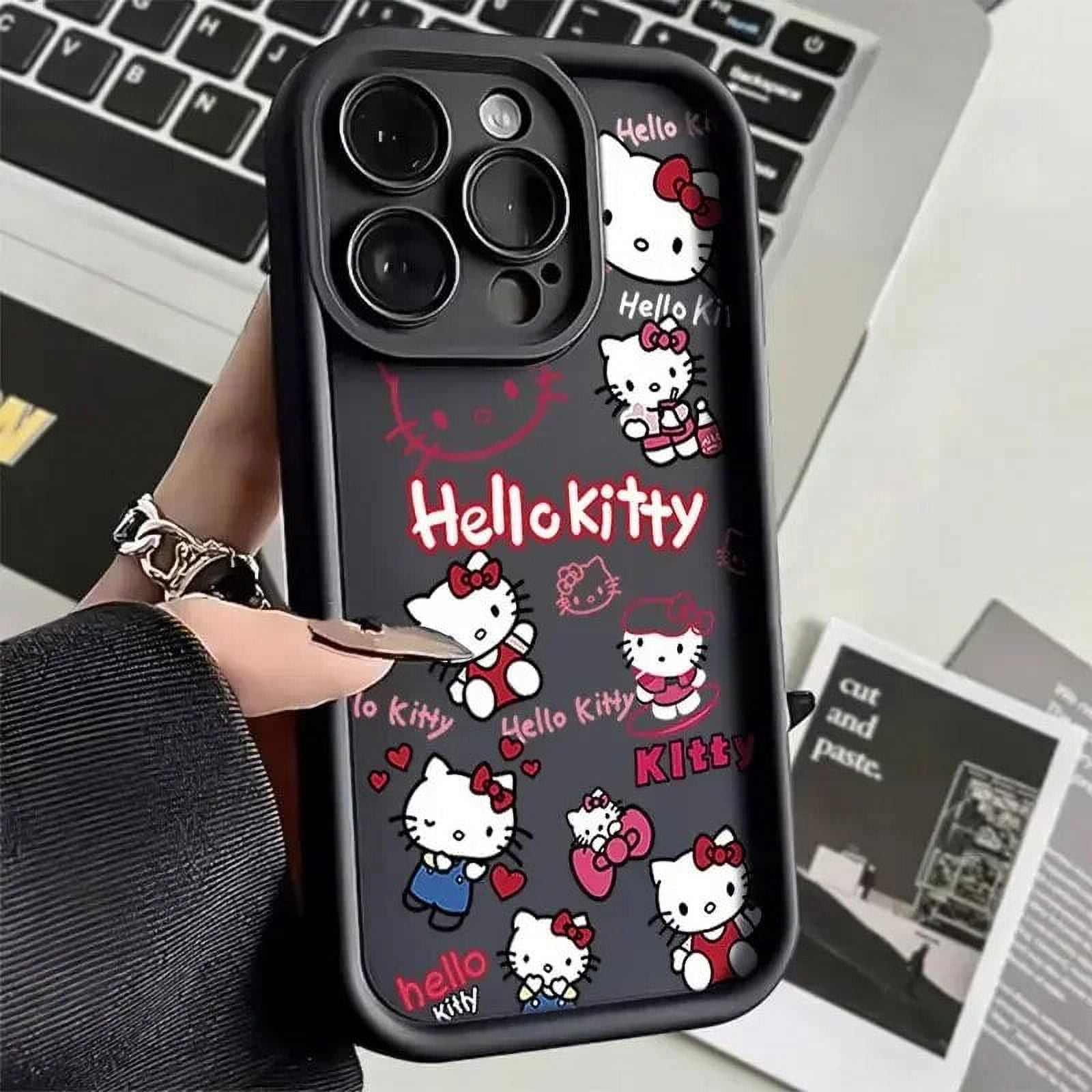 Sanrio Shockproof Hello Kitty Pattern Silicone Cell Phone Case for ...