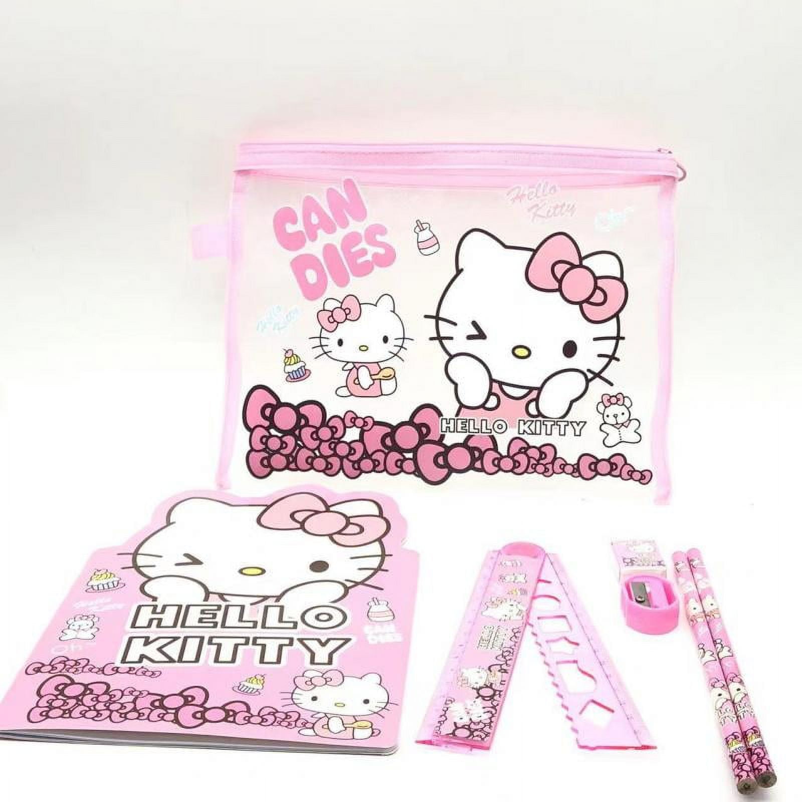 Sanrio Stationery Set Cartoon Cute Hello Kitty Kuromi Cinnamoroll My ...