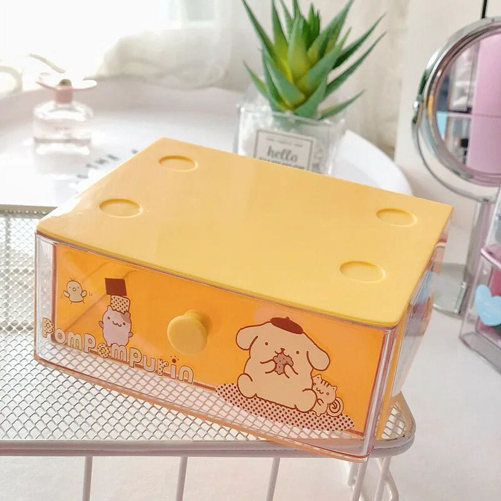 Sanrio Storage Box Kawaii Cartoon Anime Hello Kitty My Melody Girly ...