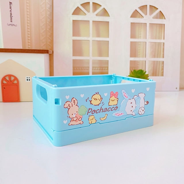 Sanrio Storage Box Kawaii Kuromi Melody Cinnamoroll Anime Periphery ...