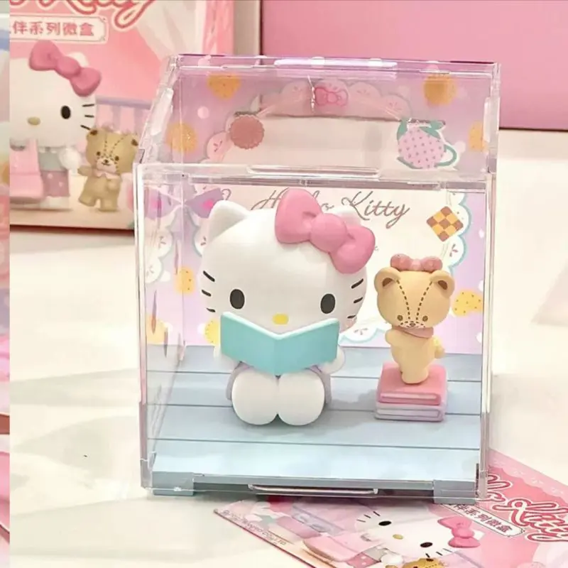 Sanrio Sweetheart Playmate Series Blind Box Toys Cute Kitty with Her ...
