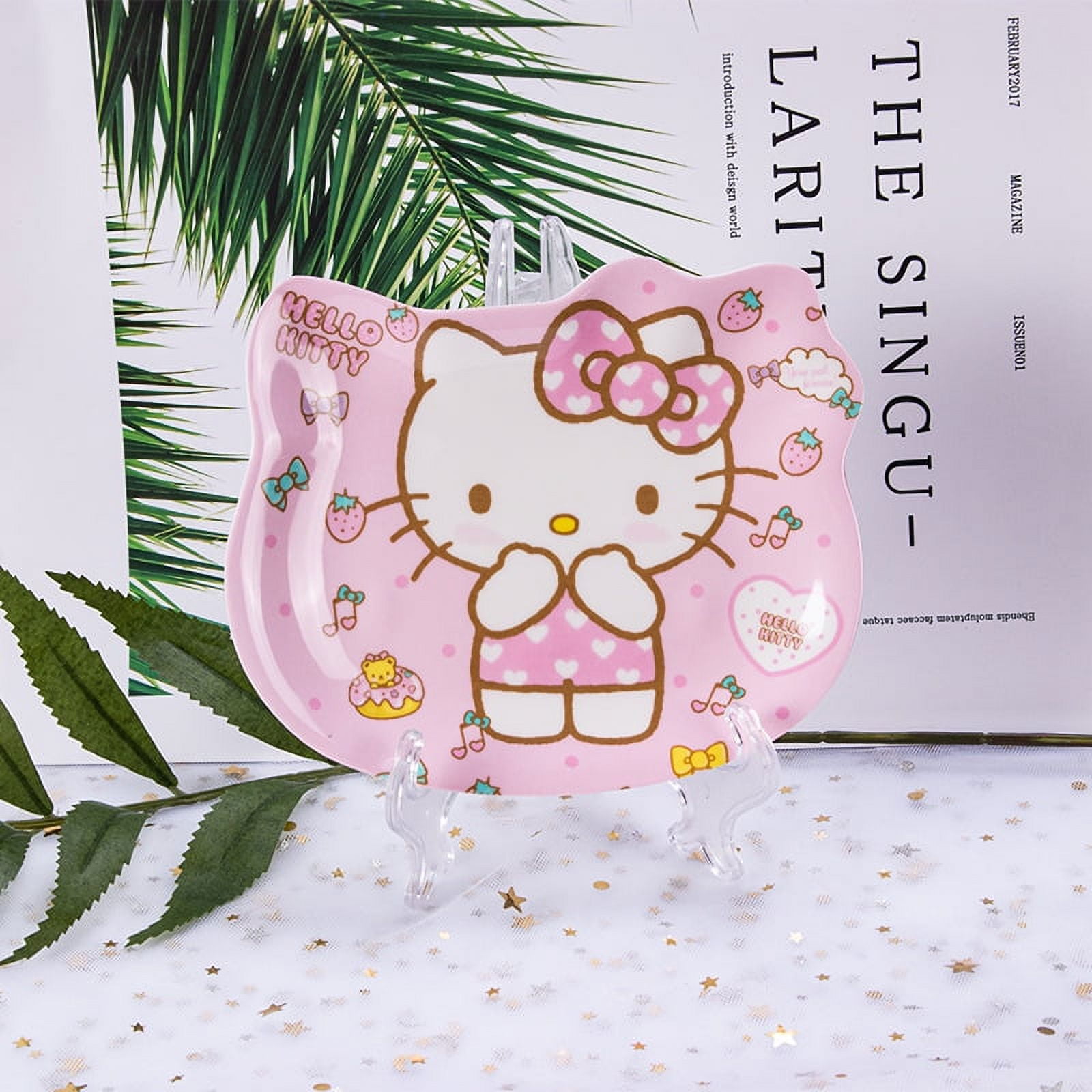 Sanrio Tableware Platter Hello Kitty Y2k Kawaii Cartoon Anime Family ...