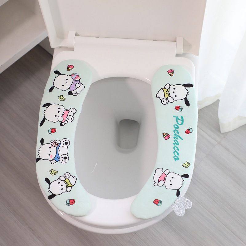 Sanrio Toilet Mat Anime Kawaii Cute Hello Kitty Pochacco My Melody San ...