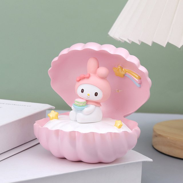 Sanrio Toy Kuromi Cinnamonroll My Melody Led Light Creative Shells ...