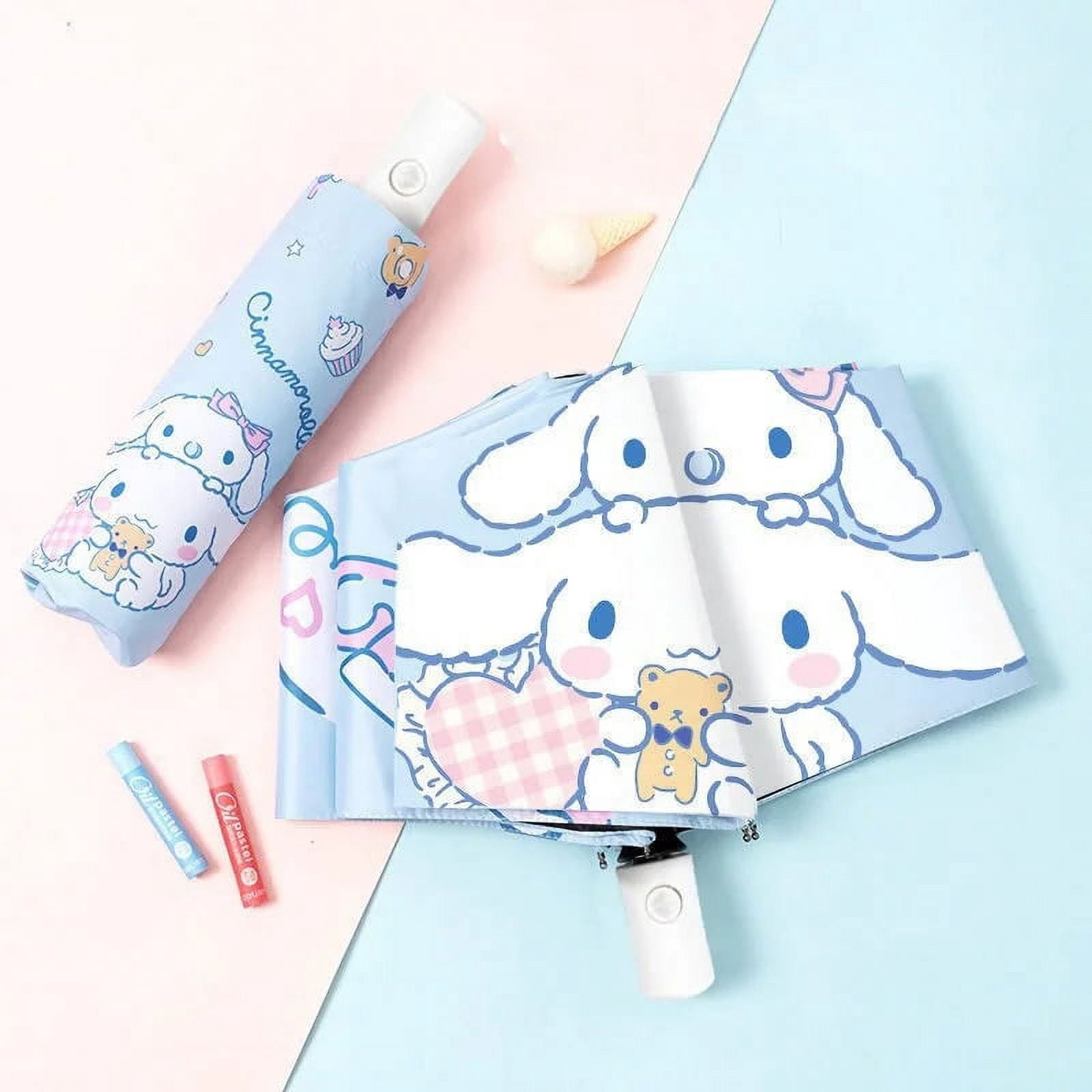Sanrio Umbrella Sunny Rain Dualuse Cinnamoroll Pochacco Kuromi Melody ...