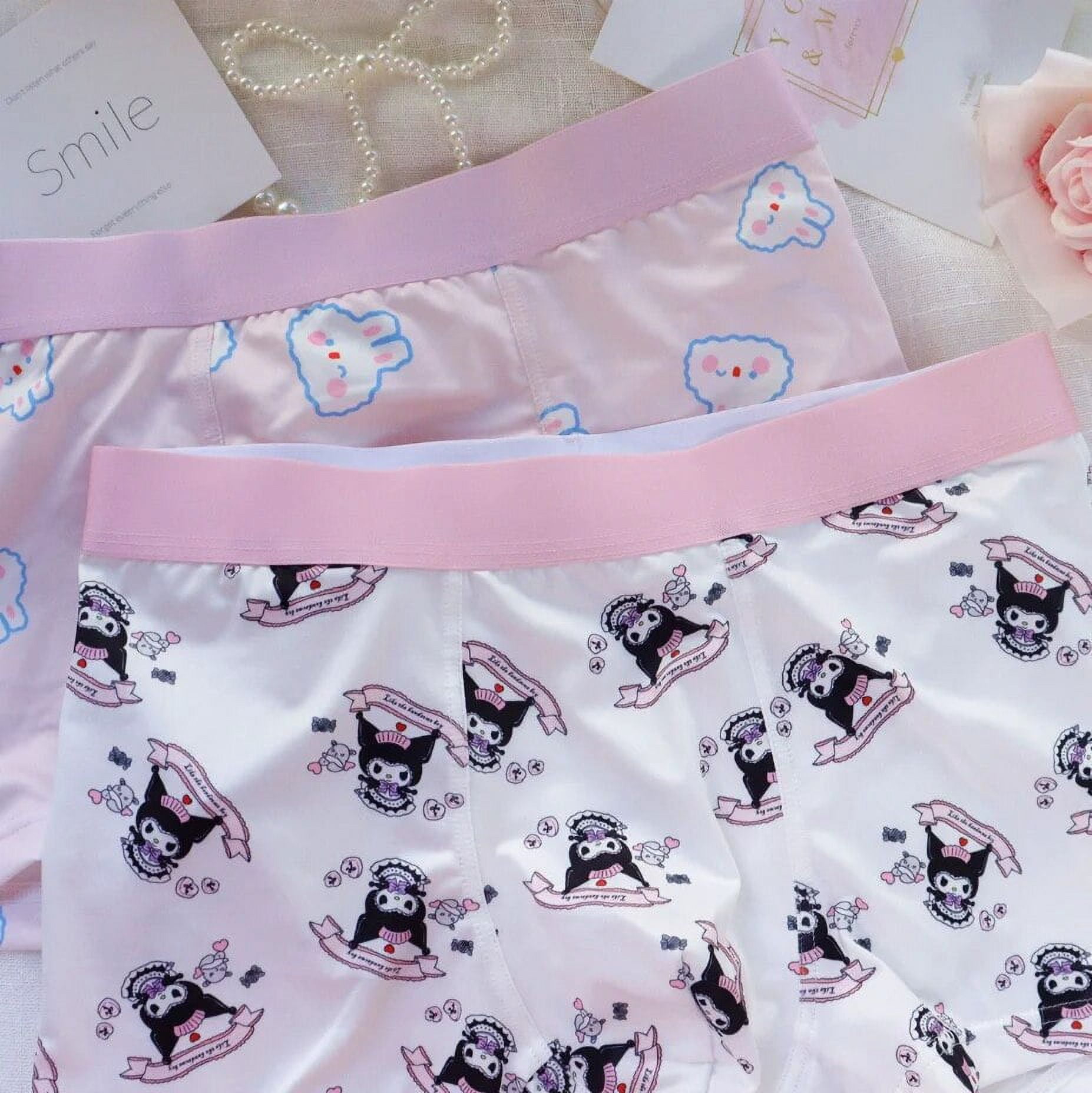 Sanrio Underpants Kuromi Briefs Cinnamoroll Kawaii Cute Cartoon Men ...