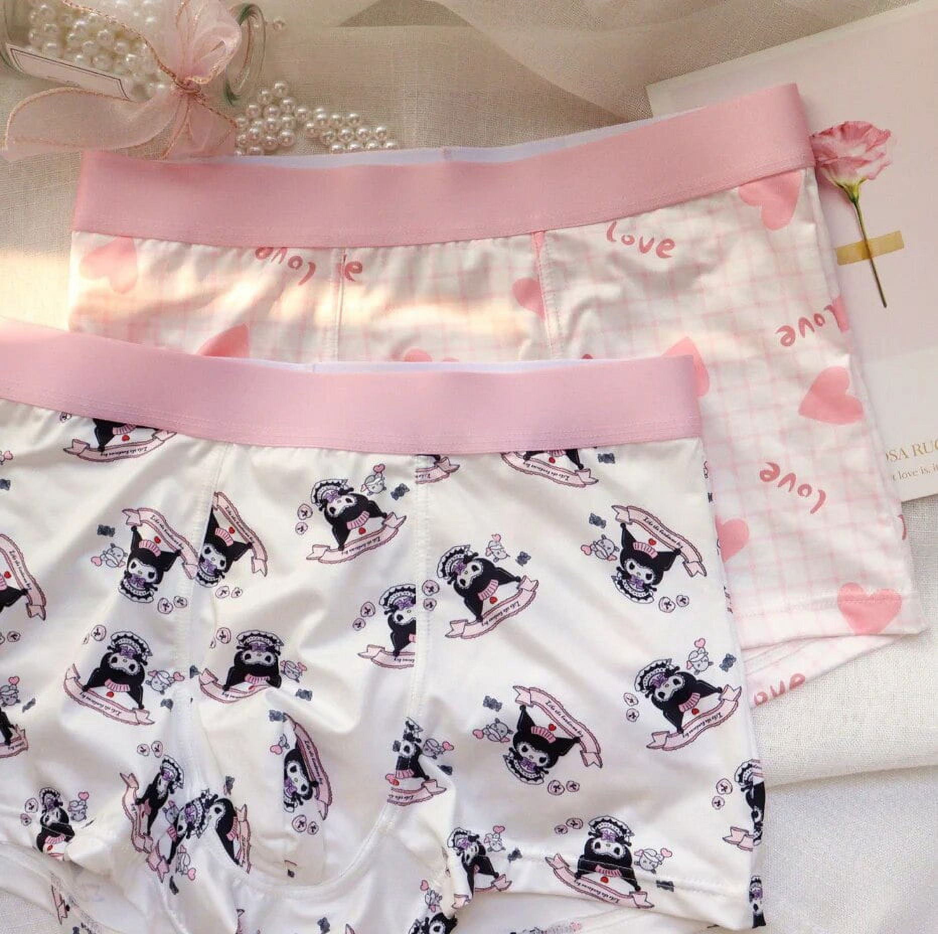 Sanrio Underpants Kuromi Briefs Cinnamoroll Kawaii Cute Cartoon Men ...