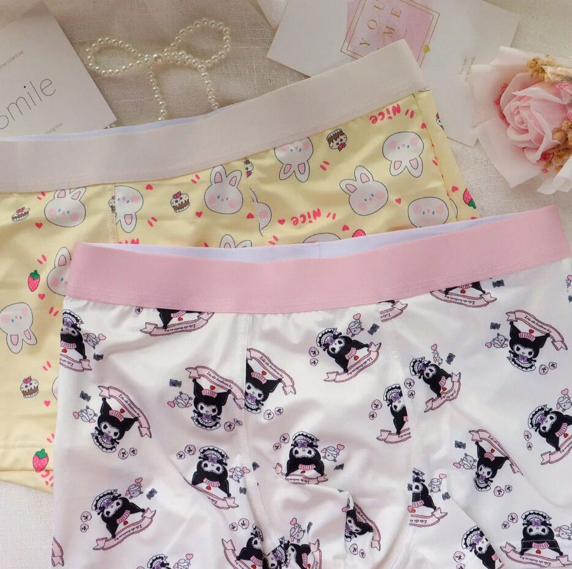 Sanrio Underpants Kuromi Briefs Cinnamoroll Kawaii Cute Cartoon Men ...