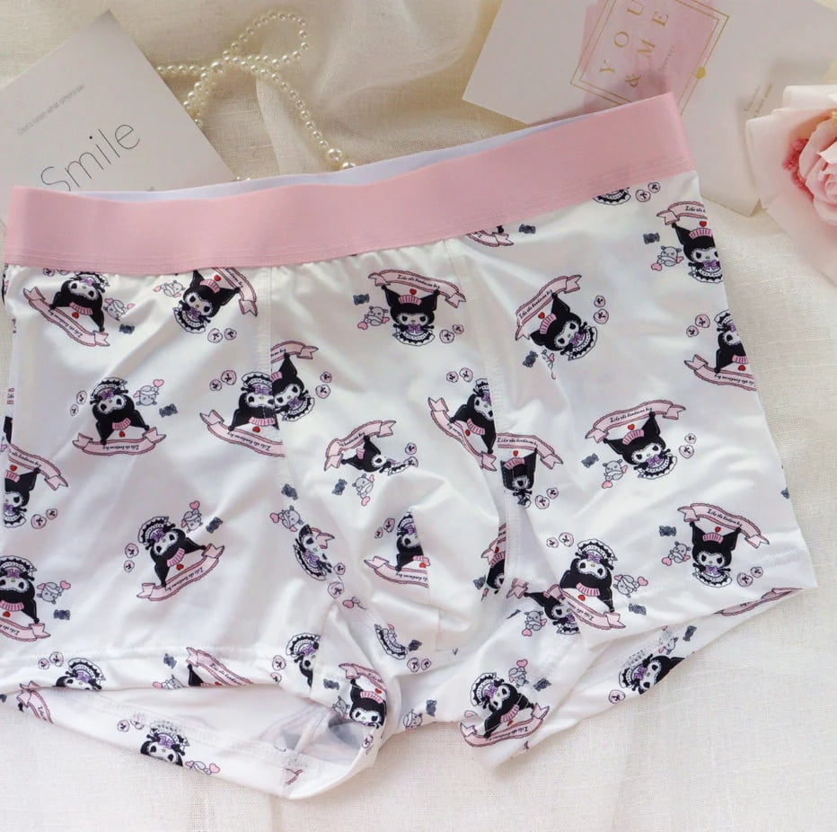 Sanrio Underpants Kuromi Briefs Cinnamoroll Kawaii Cute Cartoon Men ...