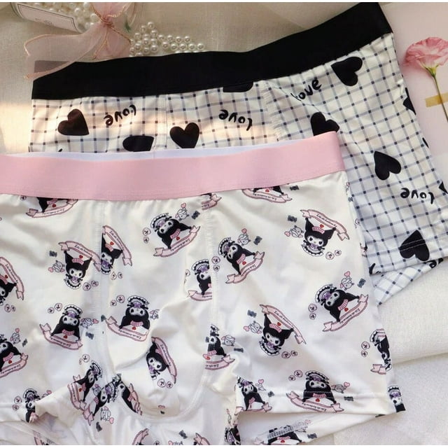 Sanrio Underpants Kuromi Briefs Cinnamoroll Kawaii Cute Cartoon Men ...