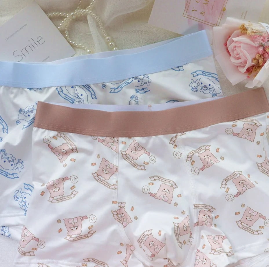 Sanrio Underpants Kuromi Briefs Cinnamoroll Kawaii Cute Cartoon Men ...