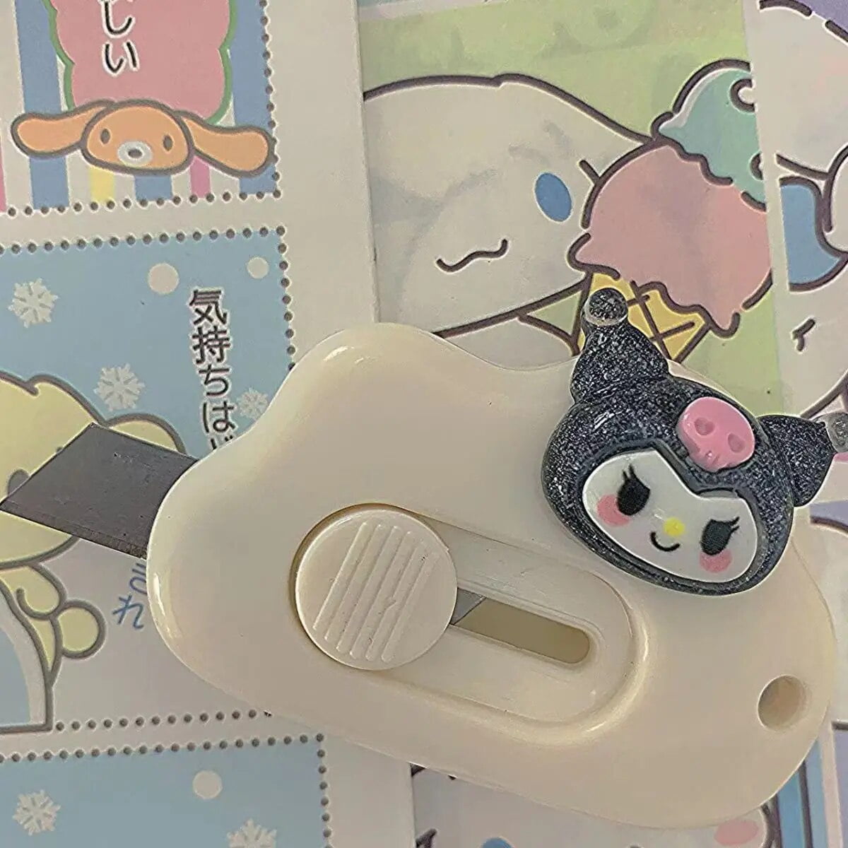 Sanrio Utility Knifes Melody Cinnamoroll Cutting Paper Blade Pochacco ...