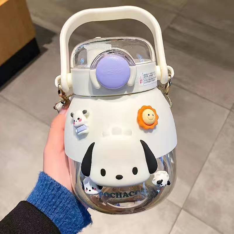 Sanrio big Belly cup (1050ml) portable high appearance level Kuromi ...