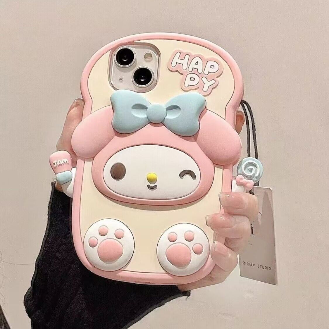 Sanrio cartoon Hello Kitty My melody kawaii phone case for 15promax ...