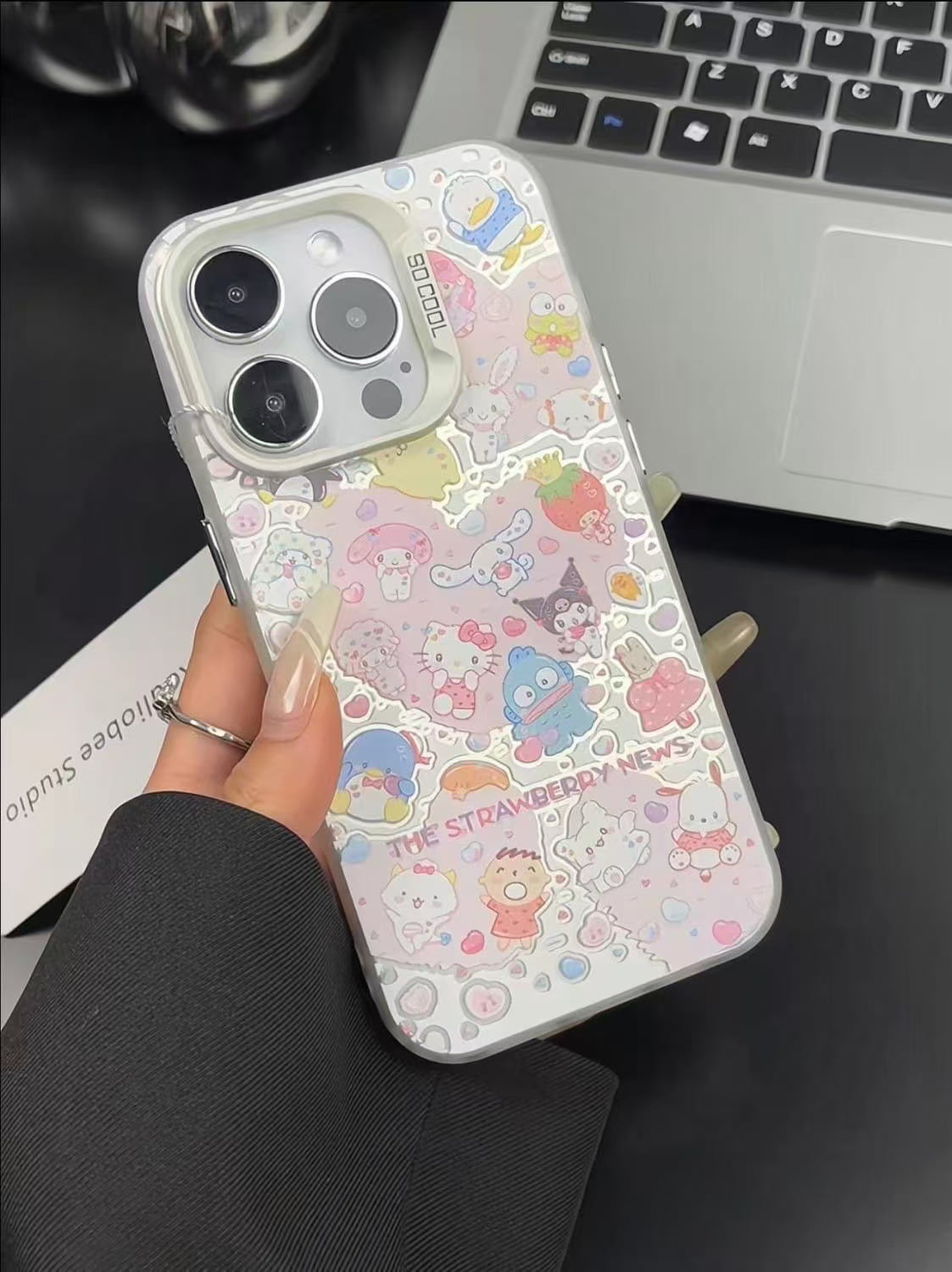 Sanrio collection 15promax for iphone16 mobile phone case apple 14plus girl 13 cute 12 - Walmart.com