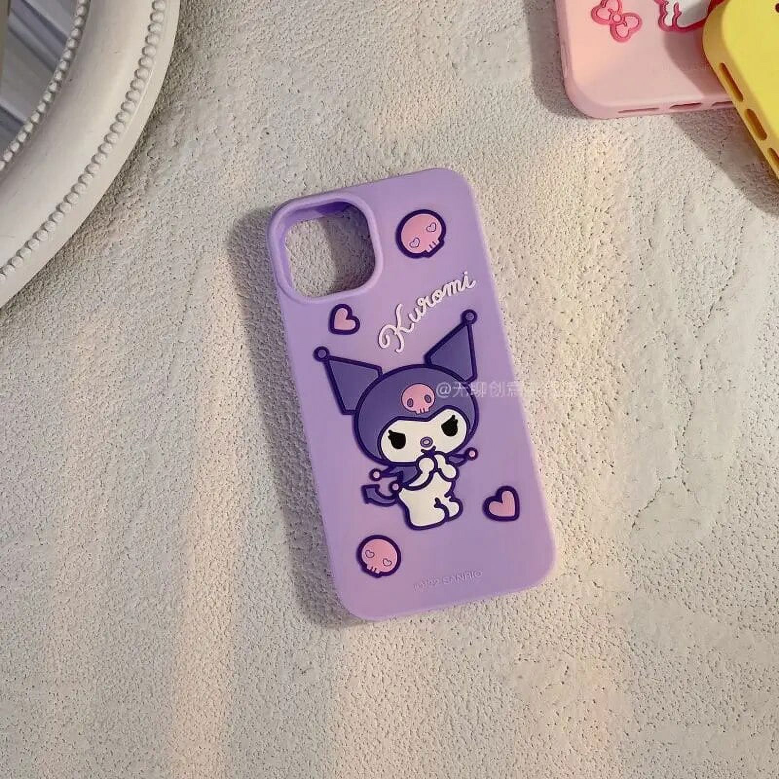 Sanrio cute 3D Hello Kitty kuromi my melody cinnamoroll Camera Phone ...