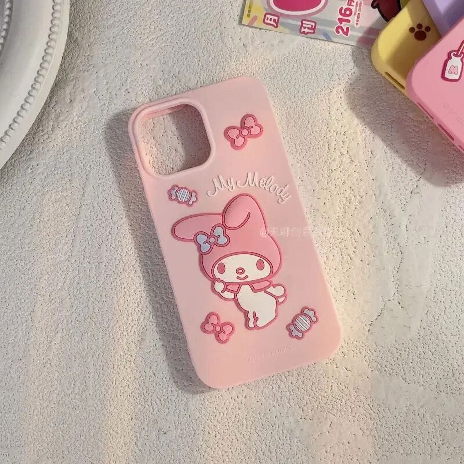 Sanrio cute 3D Hello Kitty kuromi my melody cinnamoroll Camera Phone ...