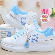 Hello Kitty by Sanrio Women's Pink Casual Court Sneakers, Sizes 6-11 ...