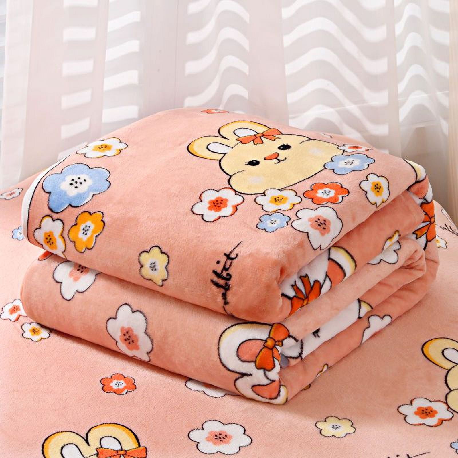 Sanrio hello kitty flannel air conditioning blanket student single ...