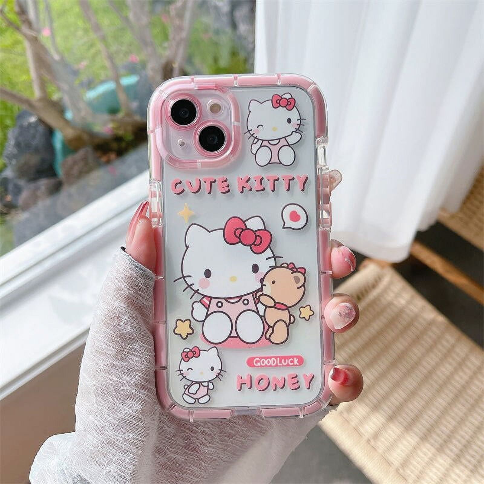 Sanrio hello kitty kuromi melody cinnamoroll Pochacco Luminous Phone ...