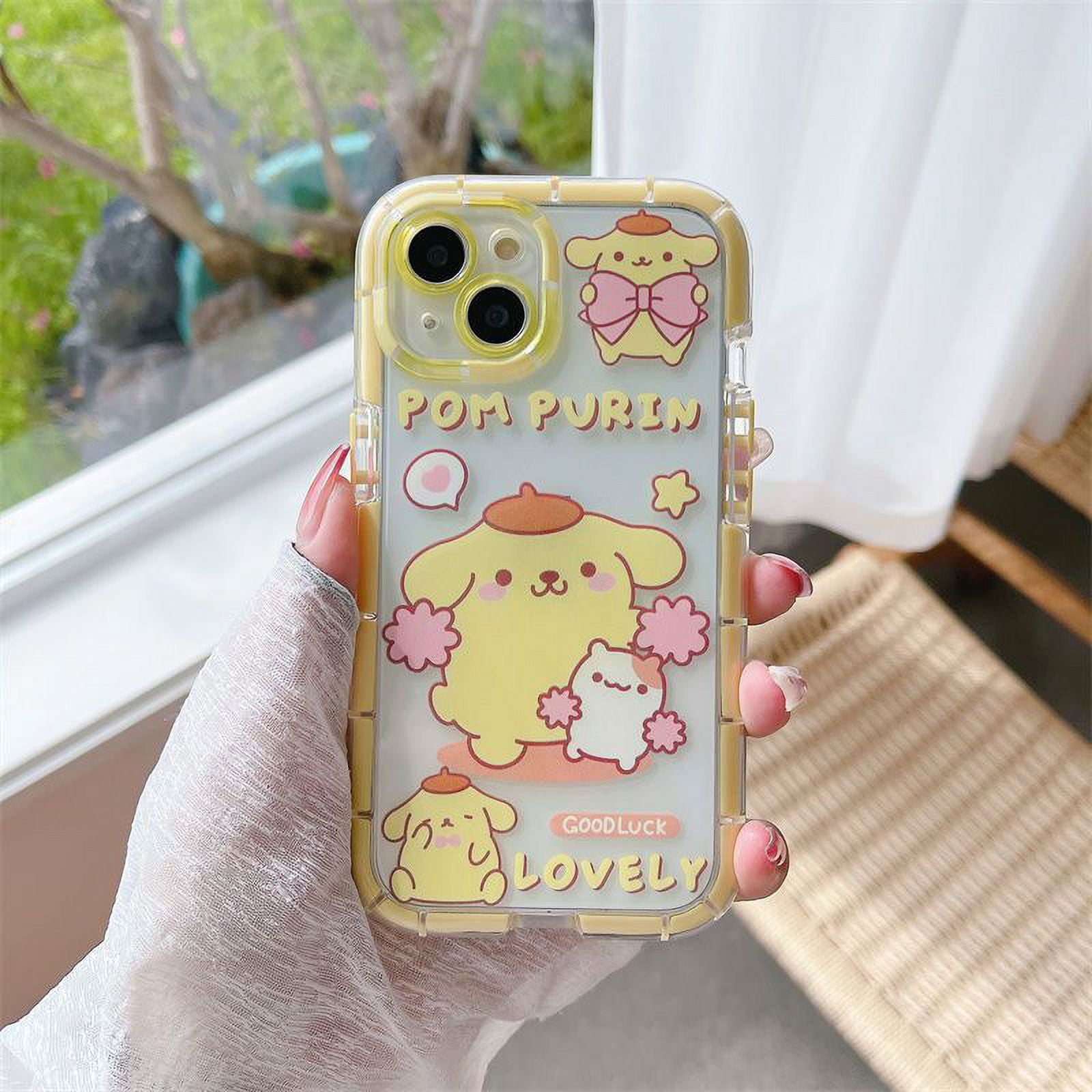 Sanrio hello kitty kuromi melody cinnamoroll Pochacco Luminous Phone ...