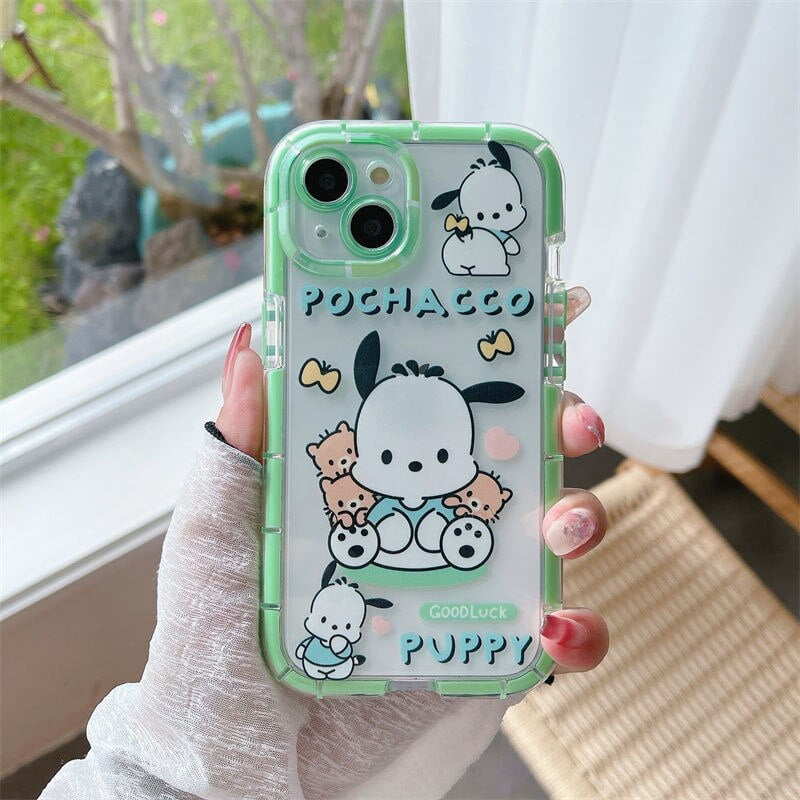Sanrio hello kitty kuromi melody cinnamoroll Pochacco Luminous Phone ...