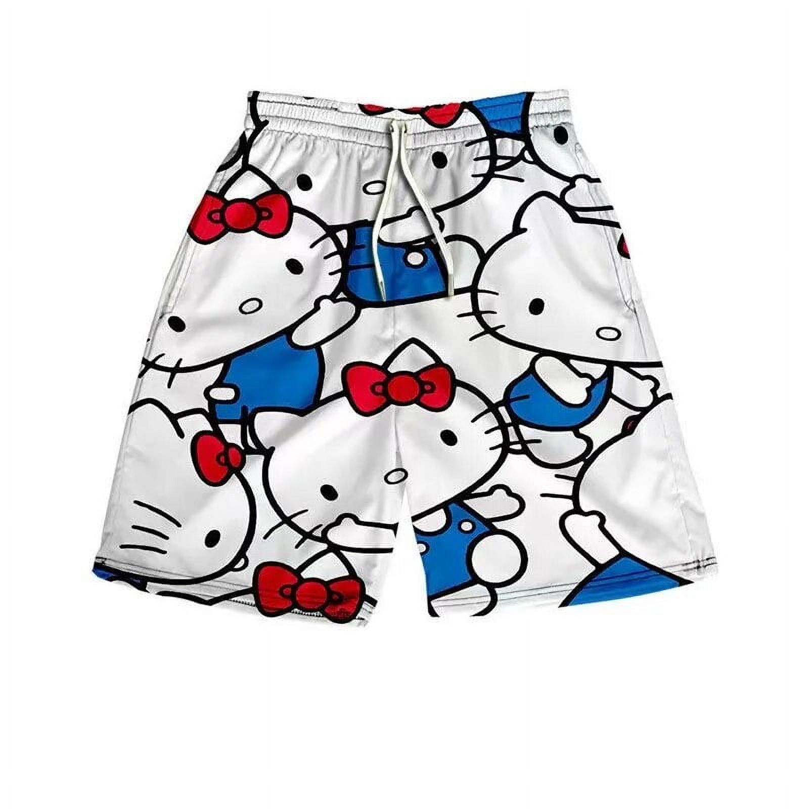Sanrio hellokitty summer loose beach couple models shorts Hundreds of ...