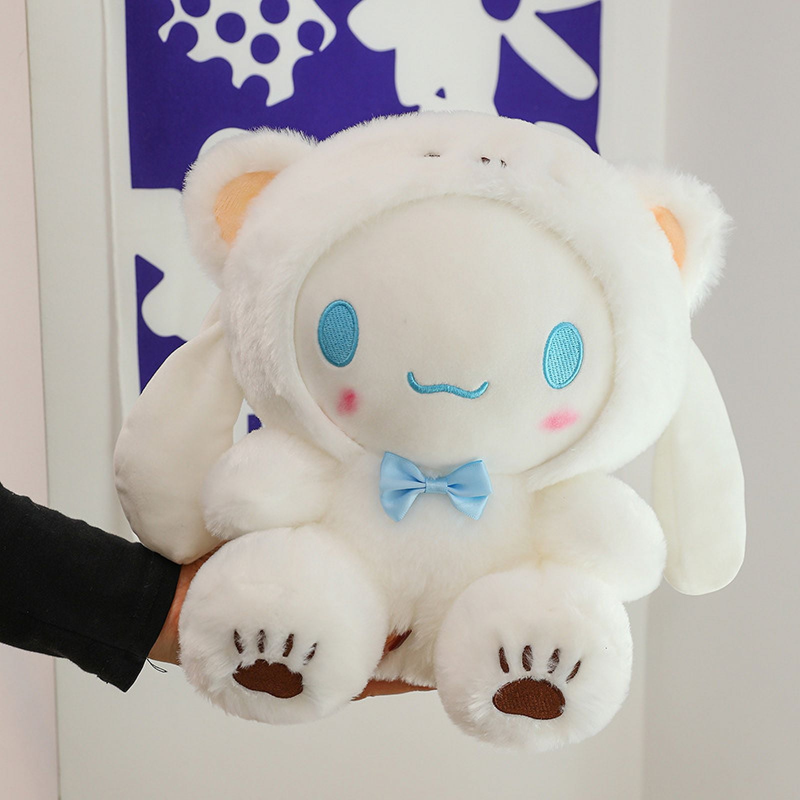 Sanrio into white bear Yugui dog doll plush toy 35cm - Walmart.com