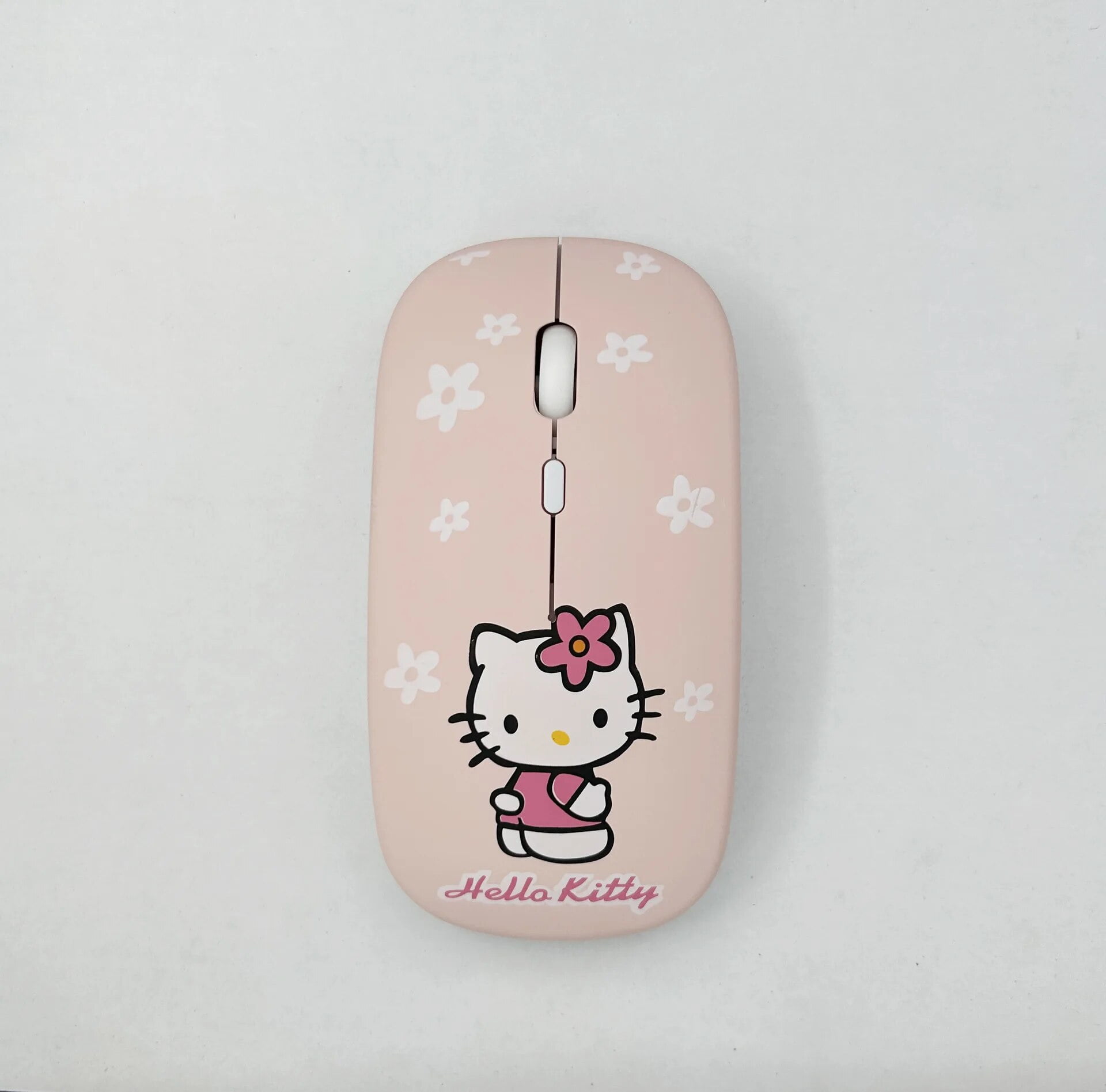 Sanrio kawaii Hello Kitty cartoon mouse thin mini wireless mouse anime ...