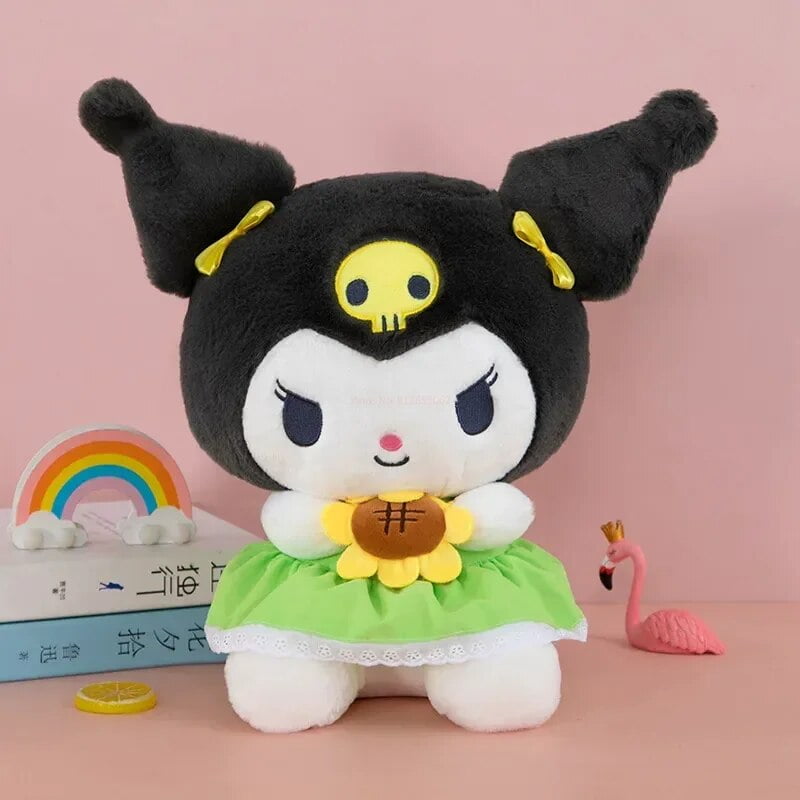 Sanrio's New Sunflower Kuromi Plush Toy Angel My Melody Soothes ...