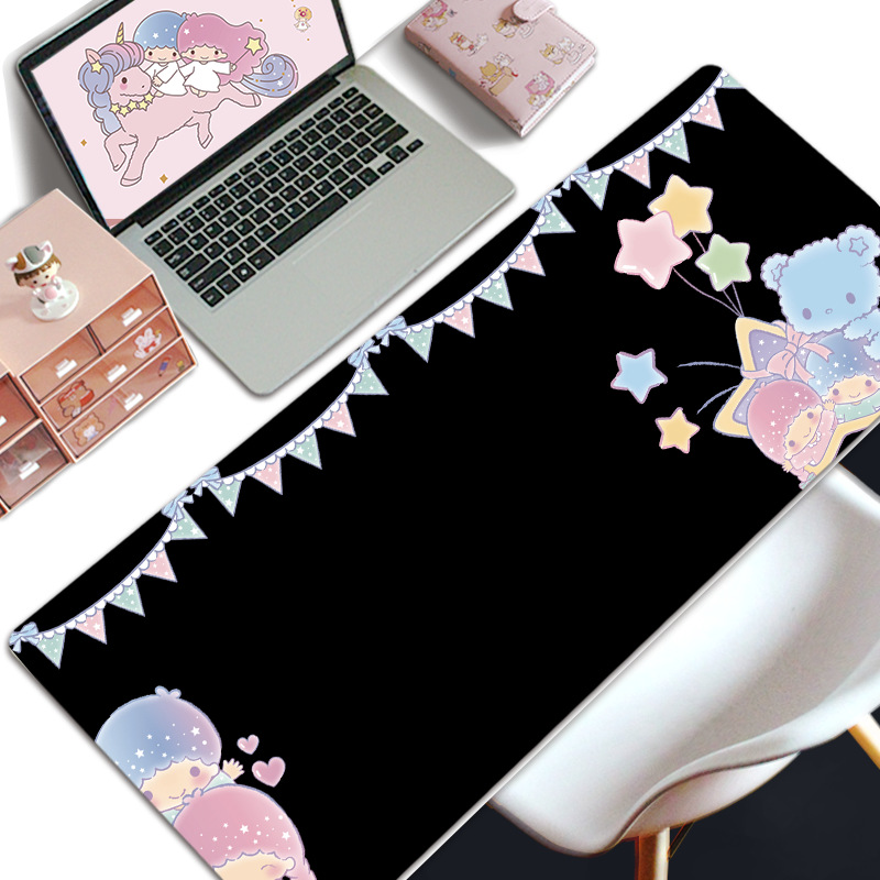 Sanrio twin star little twin star mouse pad oversized cartoon cute high ...