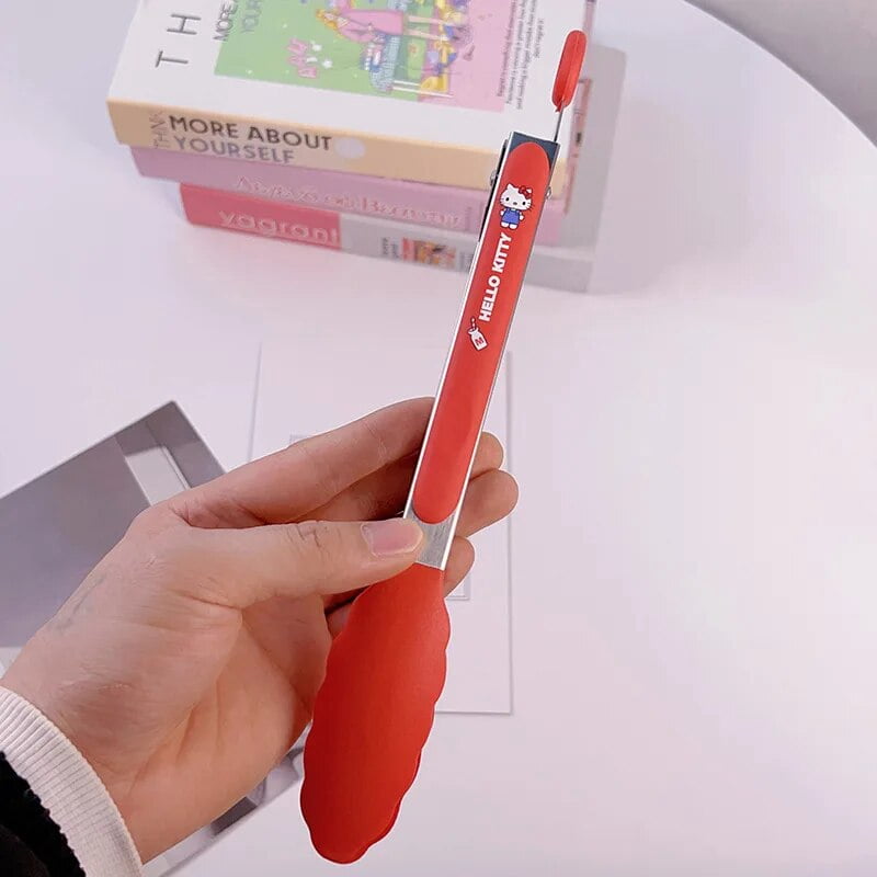 Sanrioed Barbecue Clip Cooking Clamps Kitchen Kawaii Picnic Stainless ...