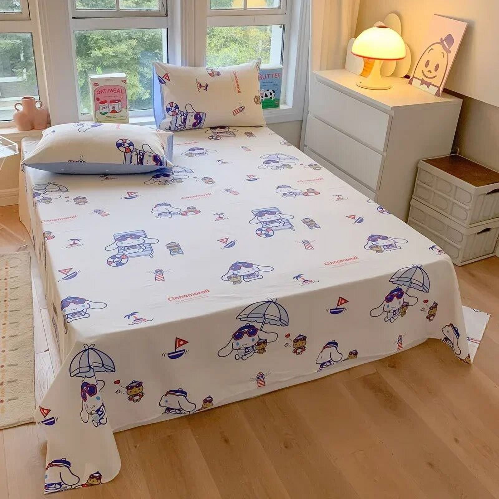 Sanrioed Hello Kitty My Melody Cotton Sheets Soft Skin-friendly ...