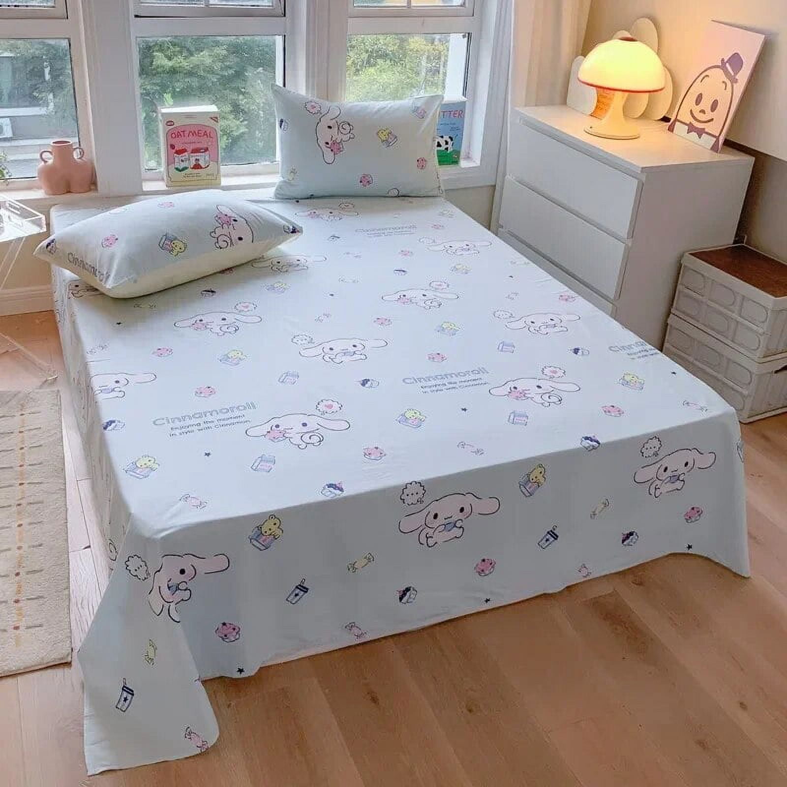 Sanrioed Hello Kitty My Melody Cotton Sheets Soft Skin-friendly ...