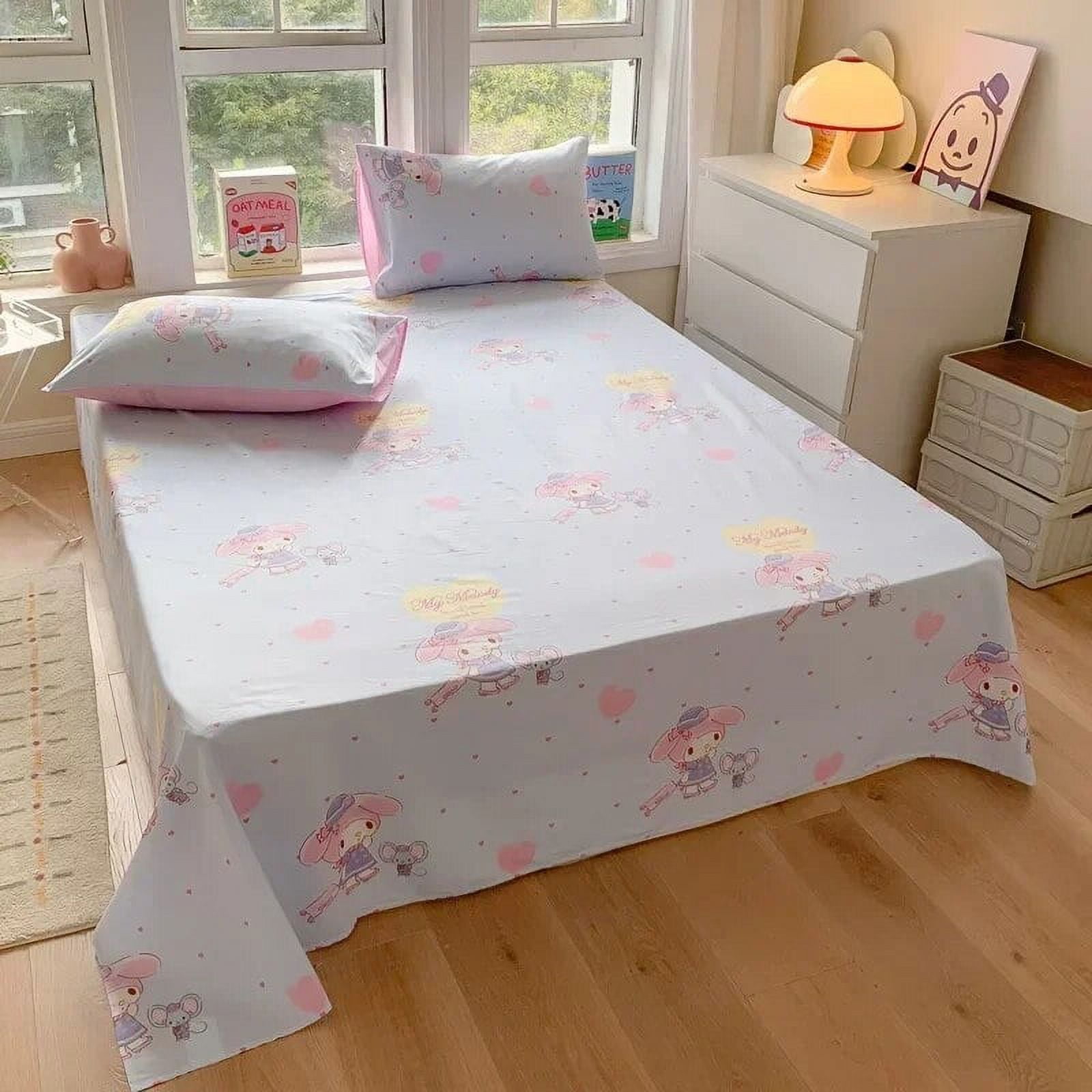 Sanrioed Hello Kitty My Melody Cotton Sheets Soft Skin-friendly ...