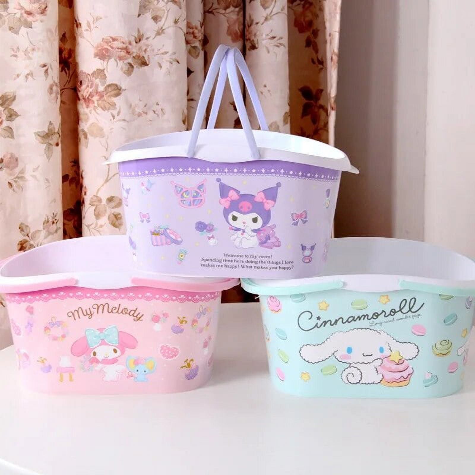 Sanrioed Kawaii Kuromi My Melody Cinnamoroll Plastic Portable Bath ...