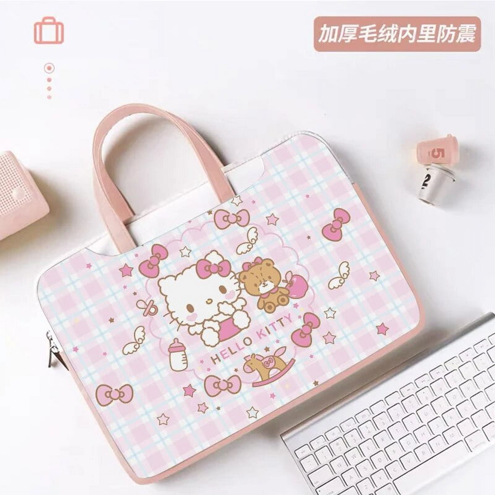 Sanrioed My Melody Cinnamoroll Kuromi Cute Cartoon Laptop Bag Kawaii ...
