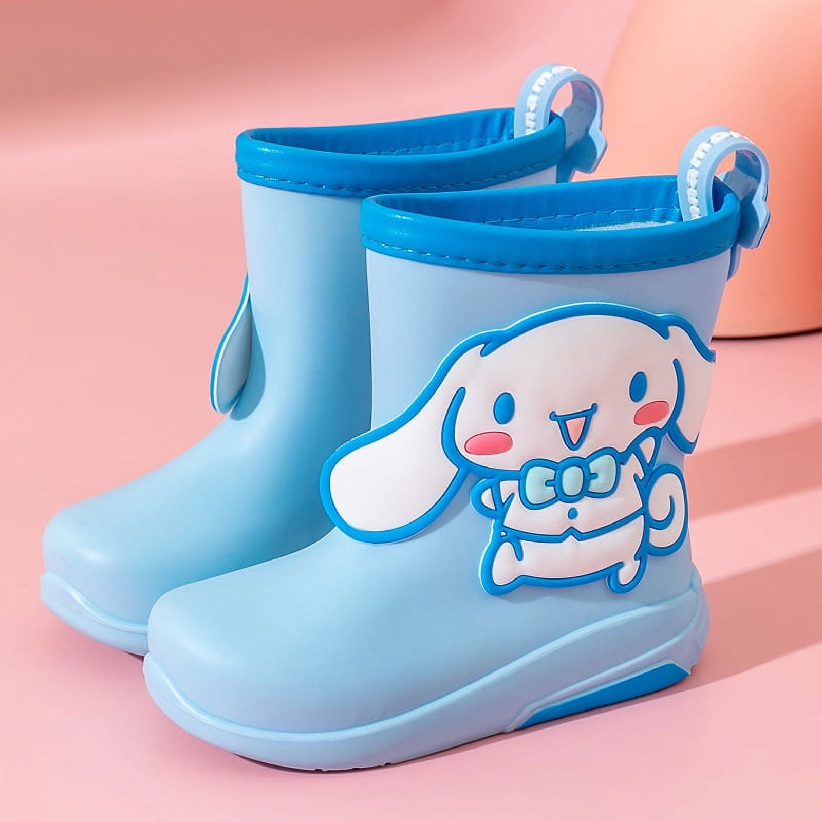 Sanrioed My Melody Rainboots Kuromi Cinnamoroll Boys Girls Cartoon Rain ...