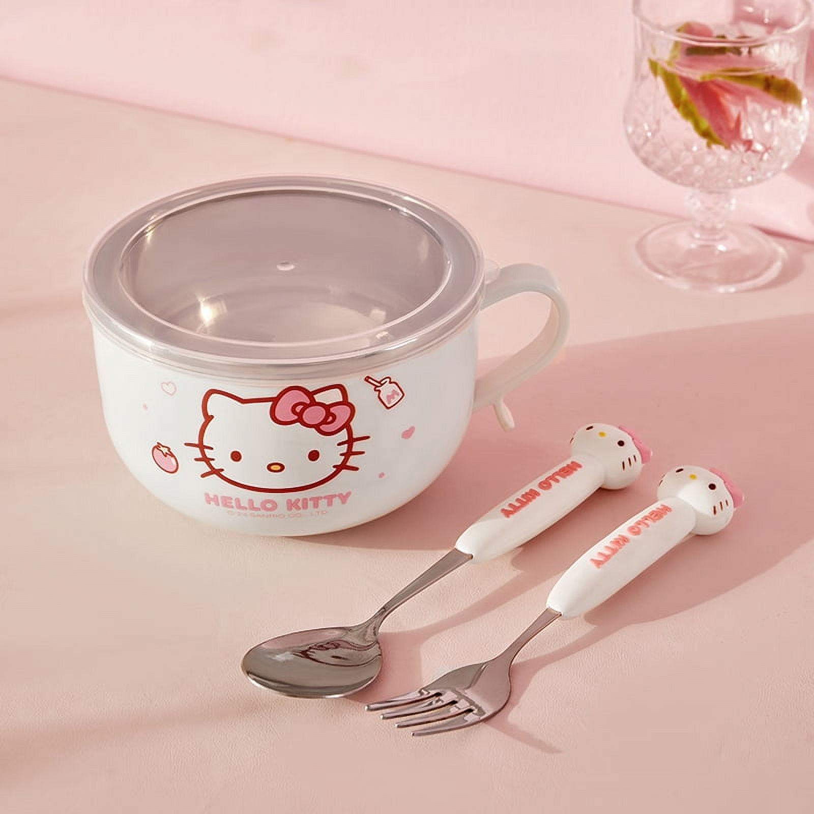 Sanrios Anime Hellokittys My Melody Cinnamoroll Kids Rice Bowl ...